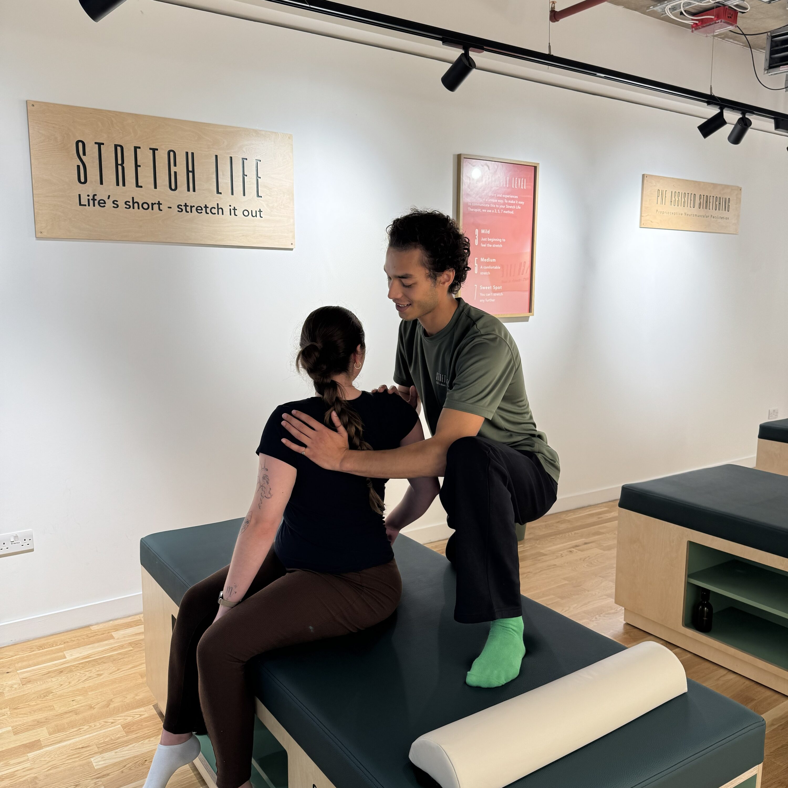 Newly launched "Head, Neck & Shoulder stretch" - The Sidings